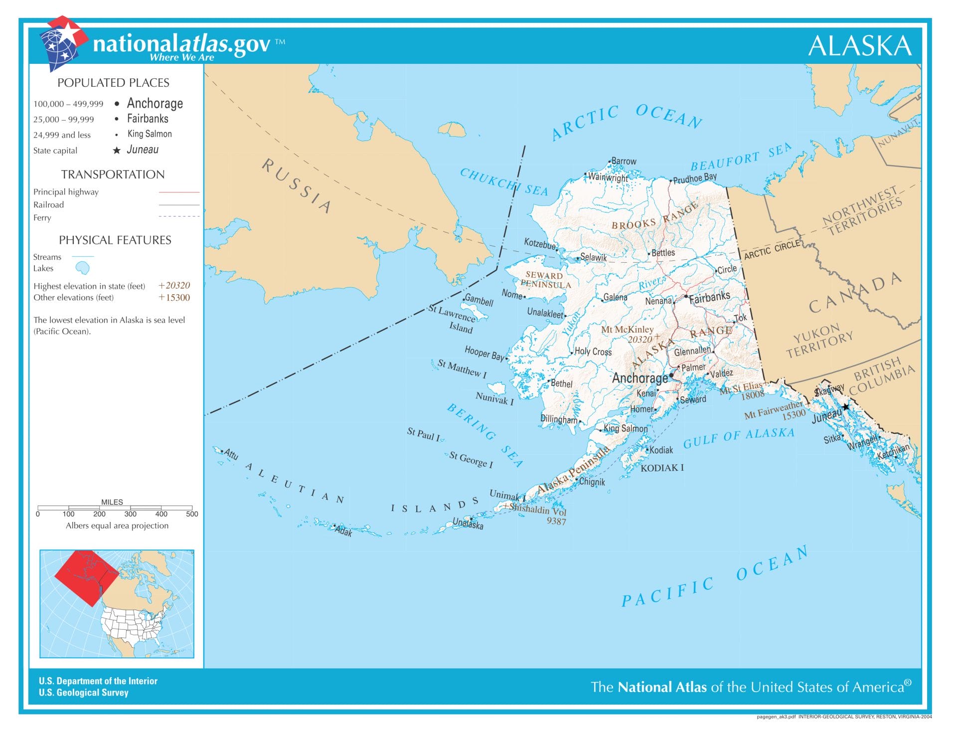 Alaska - Land der Seen, Gletscher und Fjorde - USA-Info.net