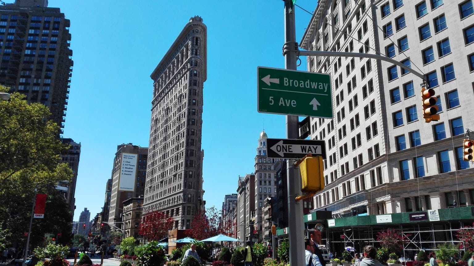 Flatiron Building: Das Bügeleisen inmitten Manhattans